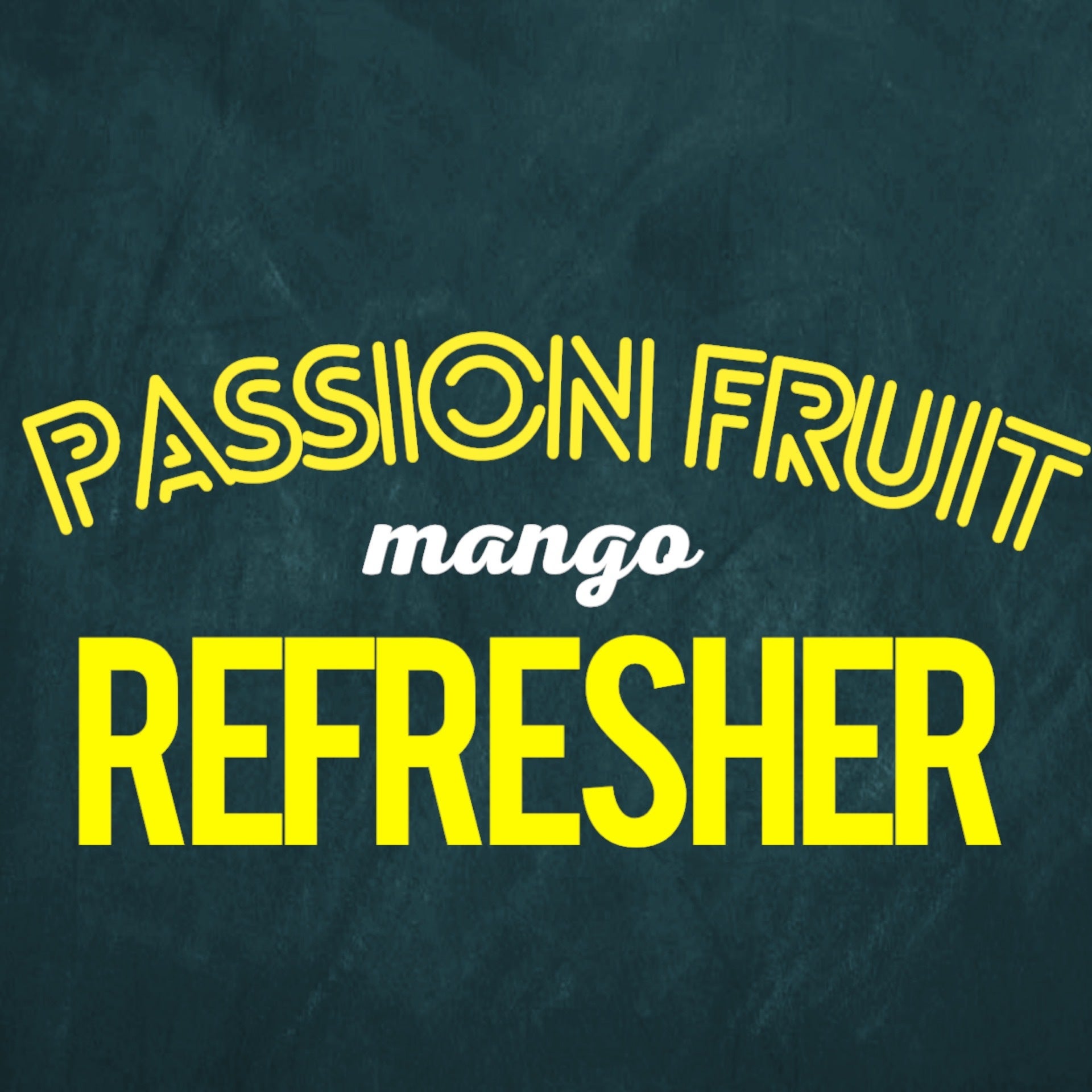 Passion Fruit Mango Refresher | Cloveberry